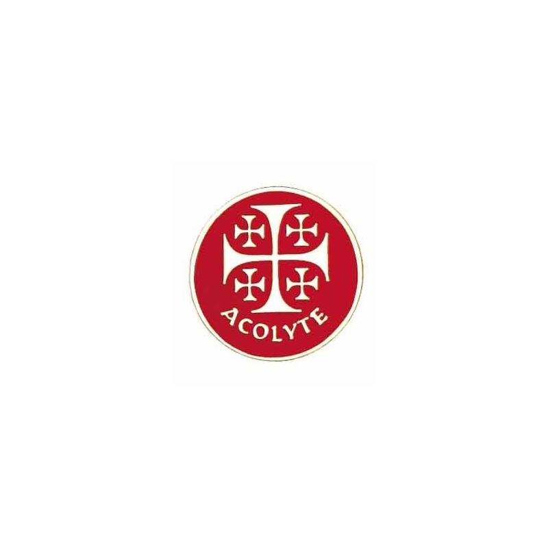 Acolyte Jerusalem Cross Lapel Pin – Andrew Lane Co.